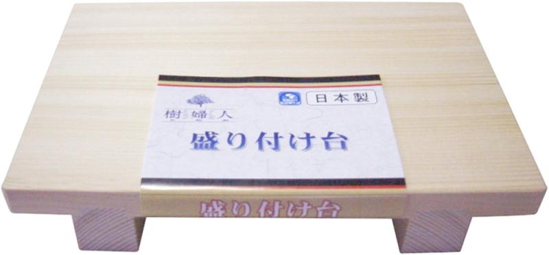 市原木工所 盛り付け台 木製 刺身やお寿司の盛り付けに 樹婦人 薄口 21×14×3.5cm 4971421046013サイズ:約21×14×3.5cm材質:スプルース原産国:日本
