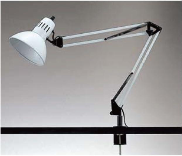 SL-106WLEDN定格使用電圧AC100V　LED電球60W付き昼白色　口金E26ロータリースイッチ　ビニールコード1.5mセ－ド径172mm　高さ970mmクランプ挟み巾50mm　重さ1.0kg