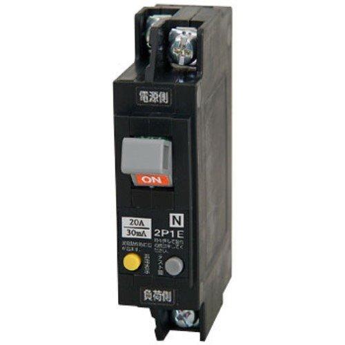 テンパール工業 ミニ・イコール漏電ブレーカー OC付 20A 30mA N512030●定格使用電圧:100V●定格電流:20A●定格感度電流:30mA●極数:2P●素子数:1E●フレーム:50AF●最大動作時間:0.1秒●表面形端子仕様:...