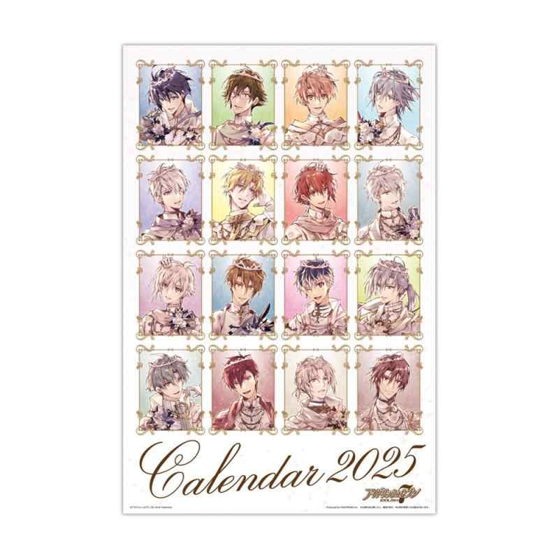 ハゴロモ アイドリッシュセブン2025年壁掛けカレンダー No.83107サイズ：H48cm×W32cm17枚リング製本タイプ(C)アイドリッシュセブン　CD:Arina Tanemura壁掛け