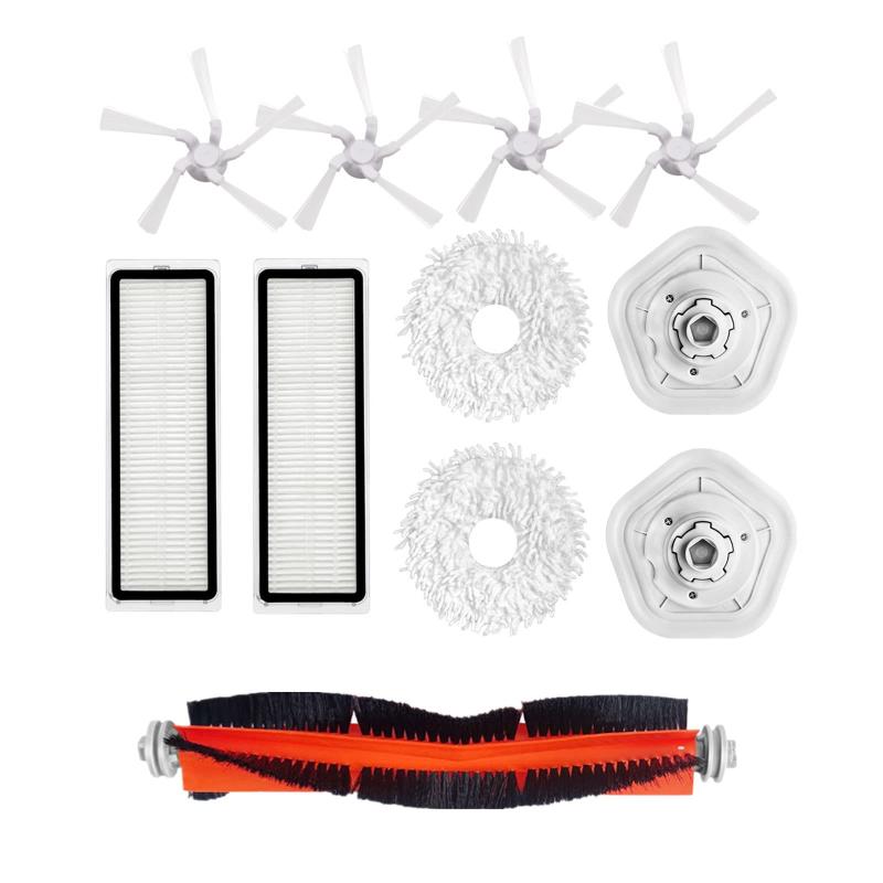 Lichifit Dreame W10/W10 Pro対応 消耗品セット 互換品 掃除機用交換部品 ロボット掃除機交換用 メンテナンスセット 交換フィルター サイドブラシ メインブラシ モップクロス モップホルダー