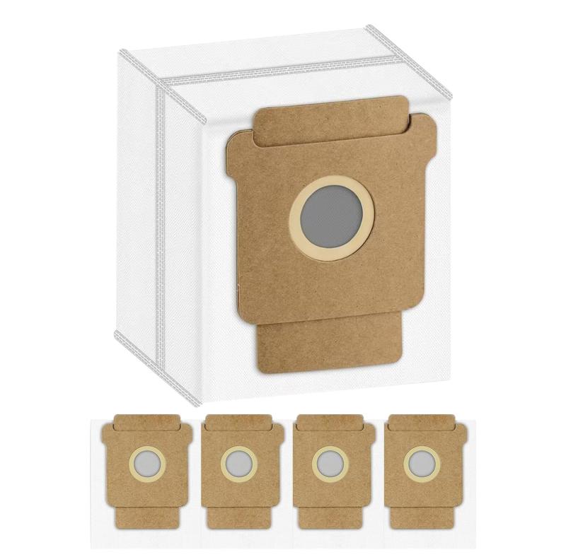 【4枚】ルンバ用 紙パック Roomba Plus 505 / Roomba Plus 405 / Roomba Max 705 / Roomba 105 に対応 アイロボット 交換用紙パック アイロボット 掃除機紙パック 掃除機消耗品【対...