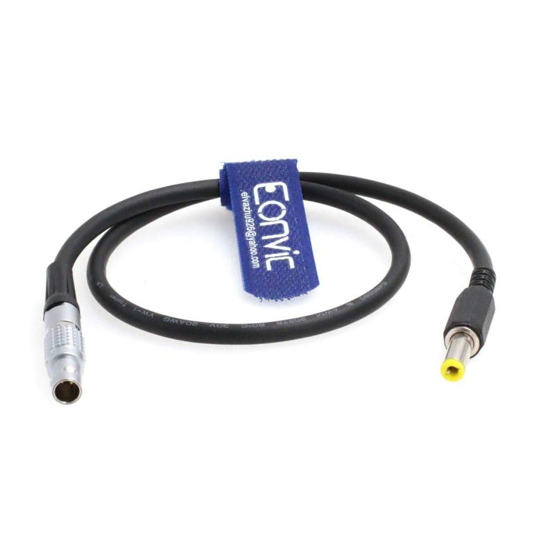 Eonvic DC - 2ピンバレルアダプターケーブル Teradek Bond用Teradek Bond用2ピン-DCバレルアダプターケーブル。プラグA:標準2.5mmx5.5mm DC;プラグB:2ピン 0Bケーブルの長さ:45cm/1...