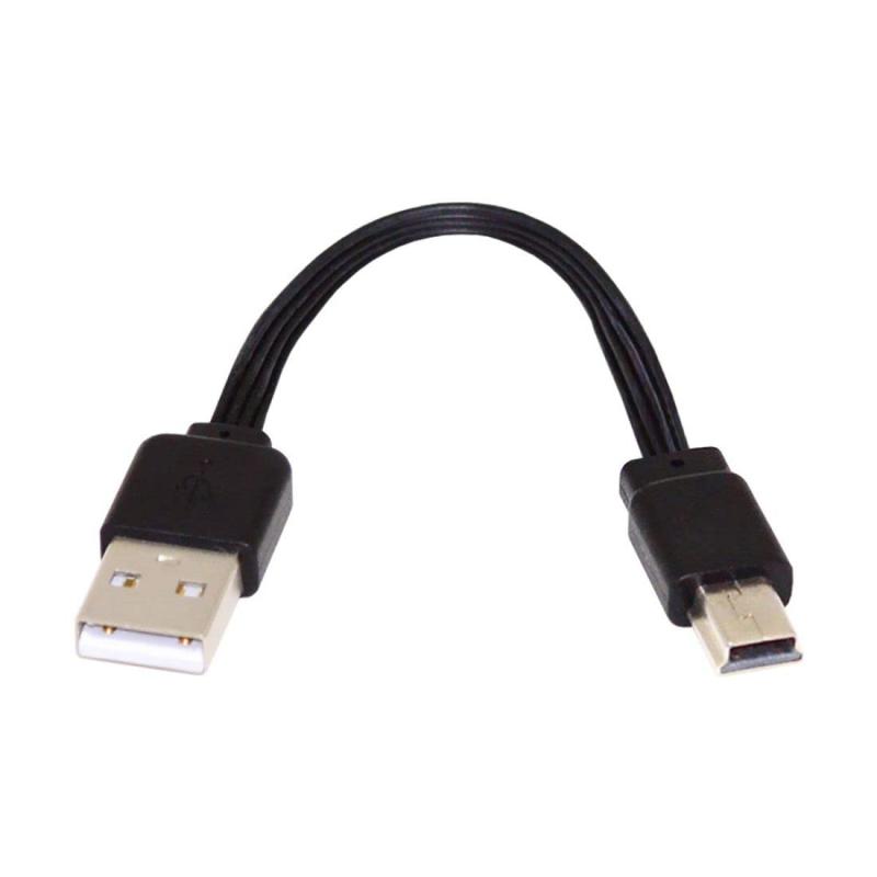 ChenYang CY USB 2.0 Type-A オス → ミニ USB 5ピン オス データ フラット スリム FPC ケーブル FPV &amp; ディスク &amp; 携帯電話 13cmUSB 2.0 Type-A オス→ミニUS...