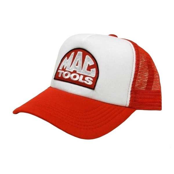 [Chopper] アメリカンレーシング メッシュキャップ MACTOOLS（RED） / 11-mactools マックツールズサイズ：FREE（大人用）