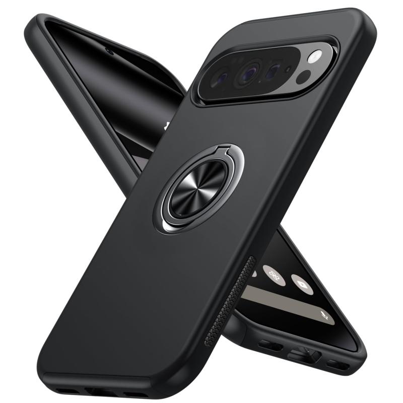 Tgaoleyd 対応 Google Pixel 10 Pro XL 用のケース リング付き 耐衝撃 tpu フルプロテクトデザイン スマホカバー スタンド機能 グーグル ピクセル10 pro xl 用のケース 全面保護 擦り傷防止 落下防...