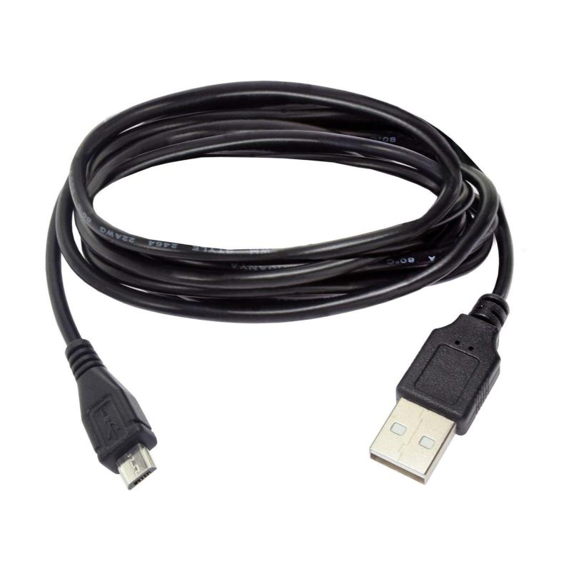 Quarton USB to Micro USB Cable, 9.84 feet (CLM-UM3M)Cable Length: 3 meters (9.84 feet).Weight: 64.3±0.5gColor: Black