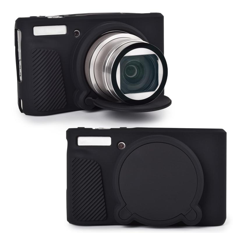 Rieibi SX740 カメラケース、Canon PowerShot SX740/SX730 カメラ用シリコンケース、Canon SX730/SX740 HS デジタルカメラと互換性のあるシリコン保護カバー