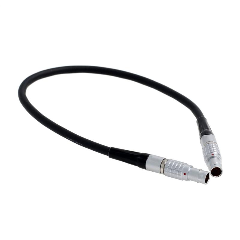 HangTon Nucleus-Mモーターからモーターへの接続、デイジーチェーンケーブル、7ピンから7ピン、Tilta用。FGG 0B 7ピンオスから7ピンオス、ストレートからストレート。このケーブルは、2つのNucleus-Mフォローフォ...