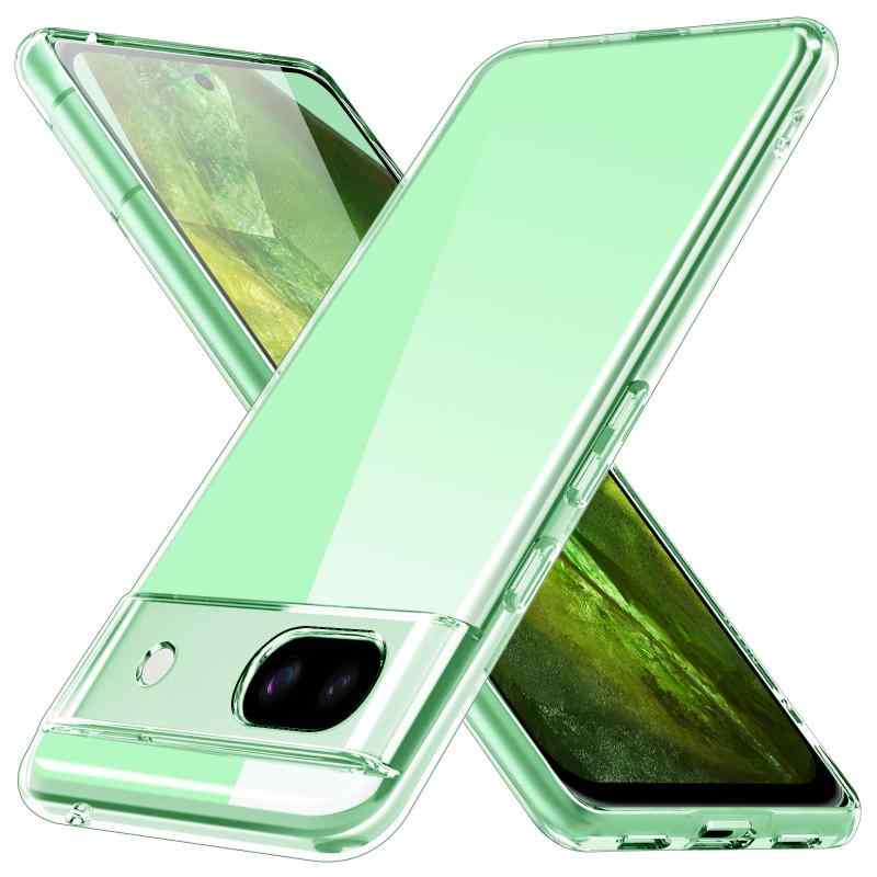 aiitiluo Google Pixel 8a 用の ケース クリア ピクセル8a 用の スマホケース 透明 Pixel8a 用の カバー tpu 薄型 ソフト ストラップホール付き 耐衝撃 軽量 全透明【対応機種】 対応 Google ...