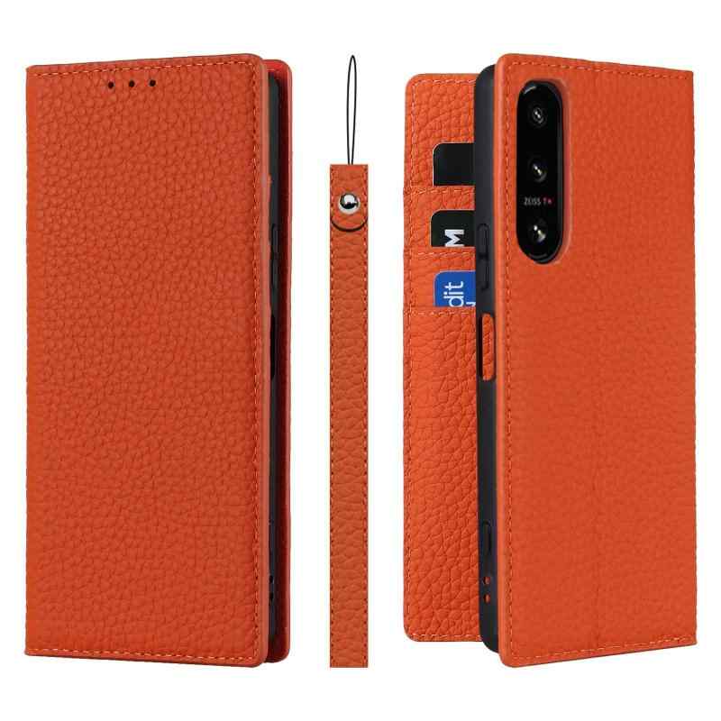 Litchi pattern case for Xperia 5 IV