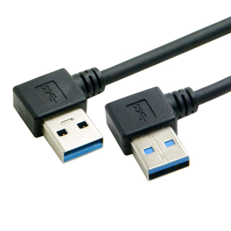 CYケーブルUSB 3.0 A型90度直角から直角データケーブル、ハードディスクコンピュータに適用CY Cable USB 3.0 Type-A 90度直角から直角データケーブル ハードディスクコンピュータ用