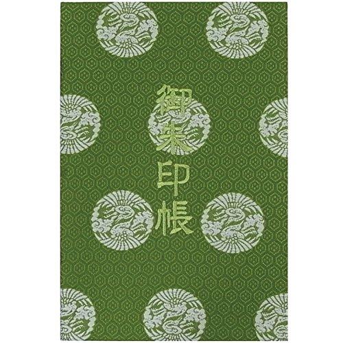 千糸繍院 御朱印帳L【早苗白丸紋】西陣織 金襴装丁/刺繍文字 蛇腹式48ページ 大判高価な西陣織の金襴生地で装丁した全48ページの蛇腹式の大判御朱印帳です。表紙の「御朱印帳」文字は刺繍で仕上げていますので、文字に立体感があります。本文（ご朱...