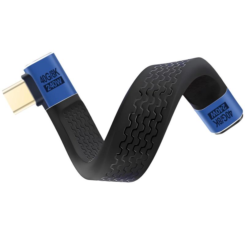Duttek 240W 40Gbps 短いUSB-C変換ケーブル 13cmDuttek 240W 40Gbps 短いUSB-C変換ケーブル 13cm