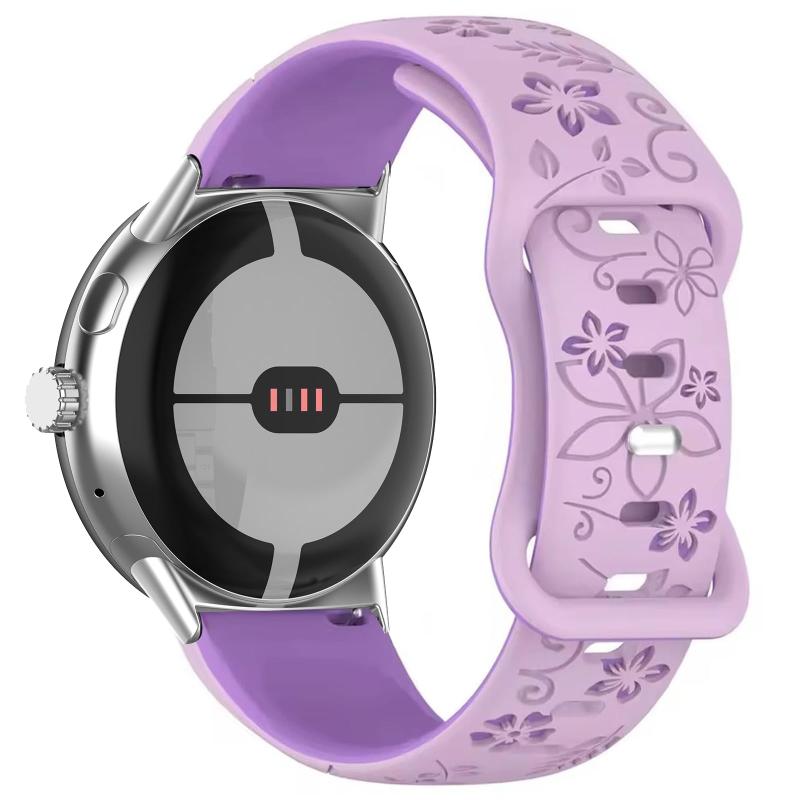 [Miitech] バンド Google Pixel Watch 4 / 3 45 mm Pixel Watch 4 / 3 / 2 / 1 41mm 対応 交換ベルト シリカゲル製 長さ調節 柔らか軽量 通気 男女兼用 互換性