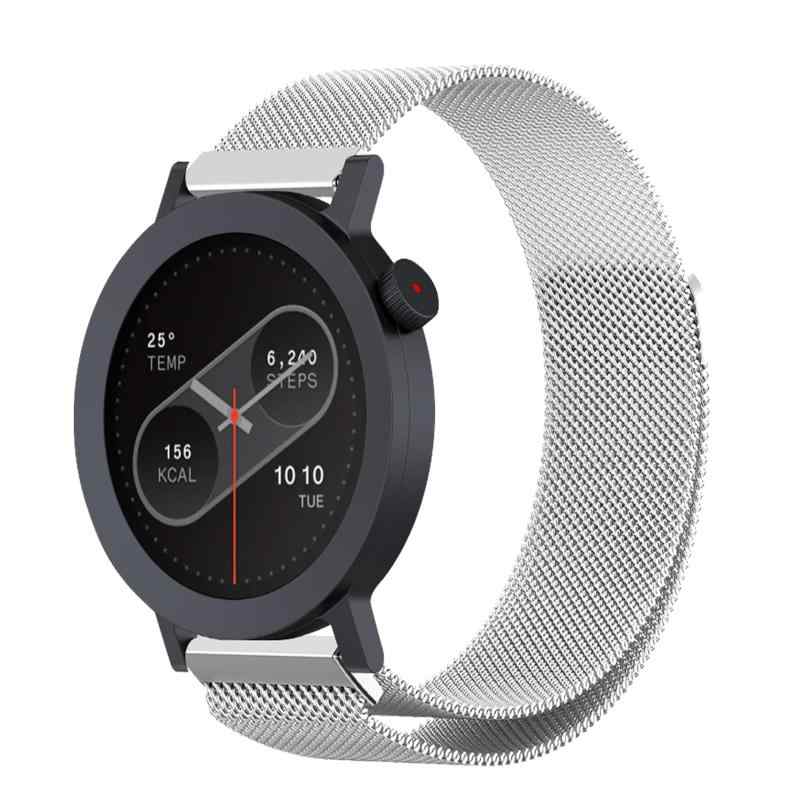 [Asvufeyy] バンド for CMF by Nothing Watch 3 Pro (2025)/Pro 2/Pro 用 マグネティックストラップ 交換ベルト 換えバンド 磁気付き ステンレス製 ベルトに対応【対応機種】 CMF b...