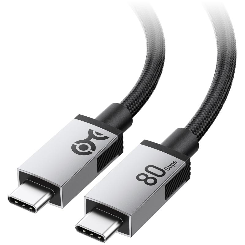 Cable Matters 80Gbps プレミアム編組 USB4 ケーブル