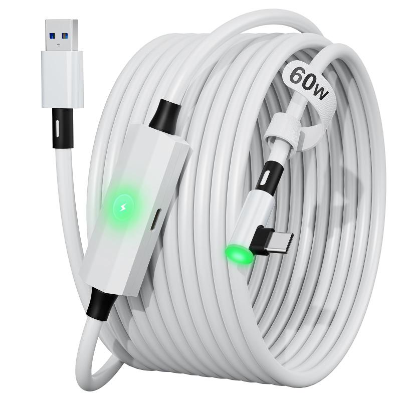 usb c ケーブル 高速転送 急速充電 Quest 1/2/3/3S・PICO4・PC VR対応USB Cケーブル