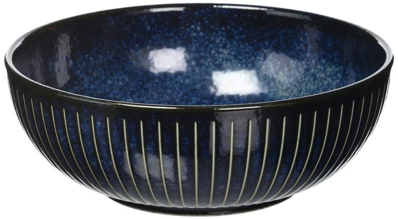 やまに 大鉢 ブルー 1150ml 海碧十草 05190529サイズ:幅/約20 x 20cm 高さ/約7.2cm(商品ごとに誤差があります)素材:磁器・日本製/美濃焼電子レンジ:対応家庭用食洗機使用:対応