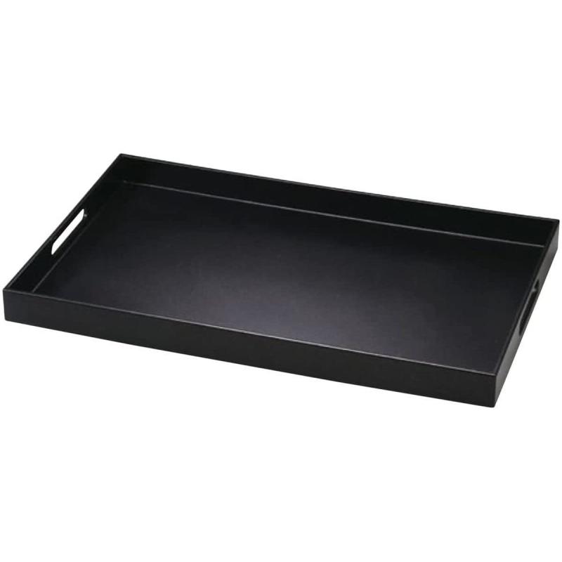 J-kitchens 尺6ABS脇取 お盆 （ 盆 トレイ トレー ） グレーメタ普賢 48cm 日本製サイズ:48.0x30.0x4.0cm素材・材質:ABS生産国：日本和モダンな漆器のお盆は食卓を落ち着いた雰囲気に演出してくれます。職人...