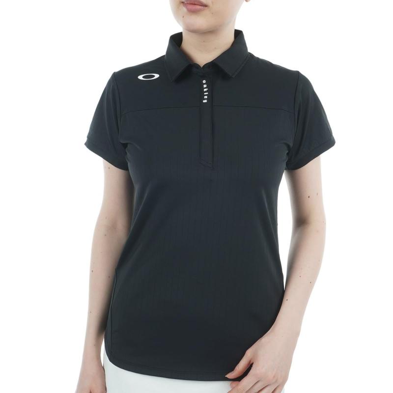 Oakley モダンELEVATE SLEEK STRIPE SHIRTレディースSIZE：XS (JP/S)　肩幅：33cm　袖丈：15cm　ゆき丈：31.5cm　身幅：41.5cm　着丈：63cmSIZE：S (JP/M)　ゆき丈：34...