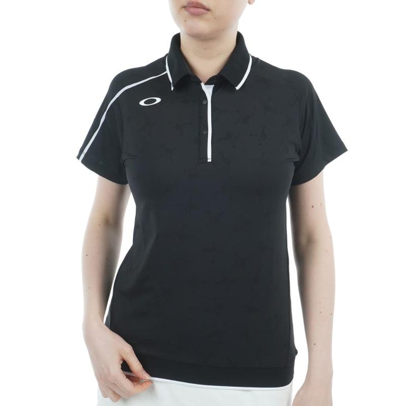 [Oakley] ELEVATE SQUEEZE HEM POLO WHITE PRINT US S サイズ (日本 M サイズ相当) FOA500844_186SSIZE：XS (JP/S)　ゆき丈：33cm　身幅：42cm　着丈：58c...