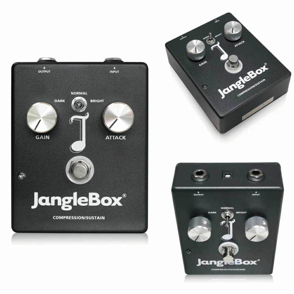 ジャングルボックス ジャングルボックス "JangleBox JangleBox" オリジナルJangleBoxコンプレッサーは、クリーンでブライト、鐘の音のような響きとサステインを持ったペダルを作るために開発されました...