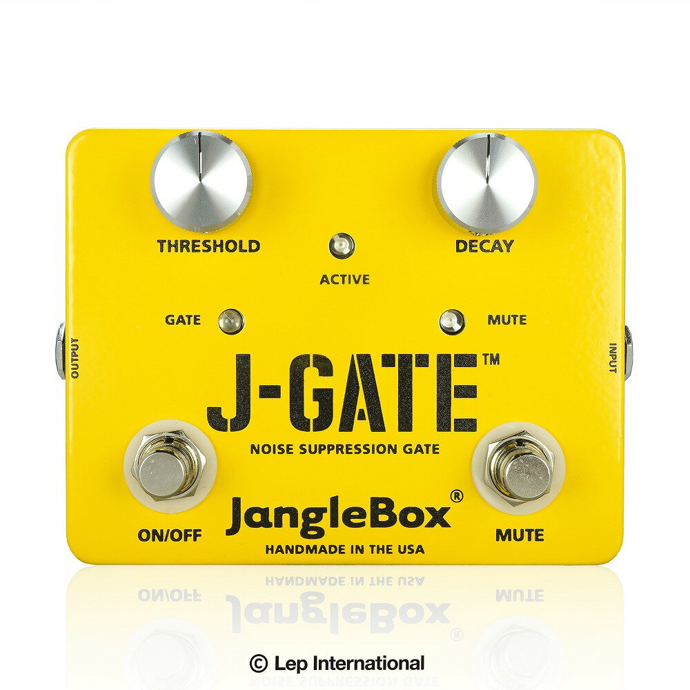 ジャングルボックス ジェイゲート "JangleBox J-Gate" Silence Has Never Sounded So Good─── And All Your Pedals Will Benefit ジーーー...