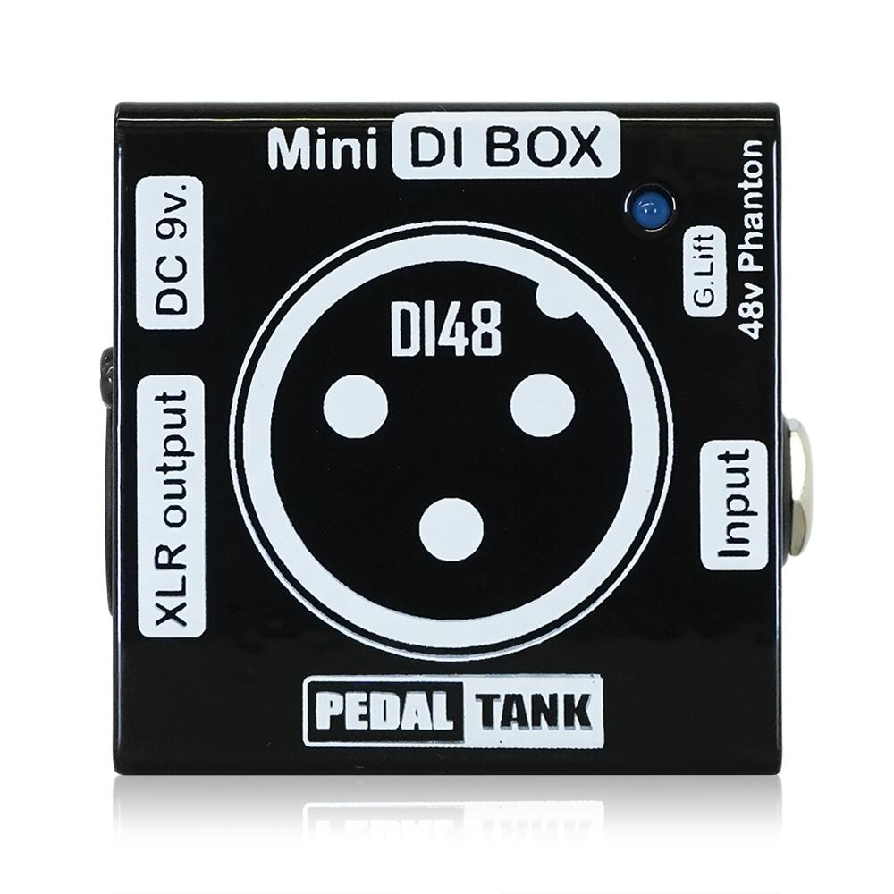 種類：DI アダプター：9Vセンターマイナス / 48Vファンタム電源 電池駆動：- コントロール：G Lift Pedal Tank / DI48 : Mini Active DI Box ペダルタンク / ディーアイヨンジュウハチミニア...
