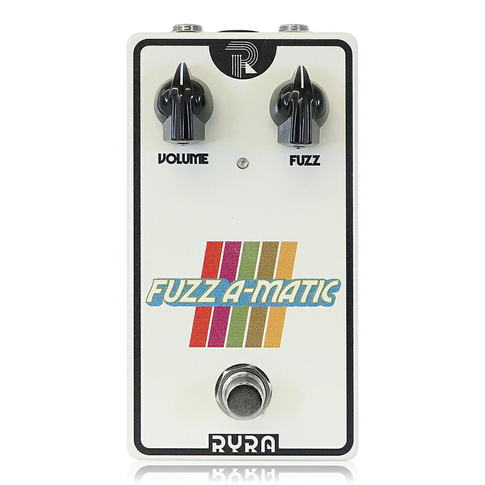種類：ファズ アダプター：9Vセンターマイナス 電池駆動：9V電池 コントロール：Vol、Fuzz 関連商品：Fuzz A-Matic Yellow RYRA / Fuzz A-Matic White アールワイアールエー / ファズアマテ...