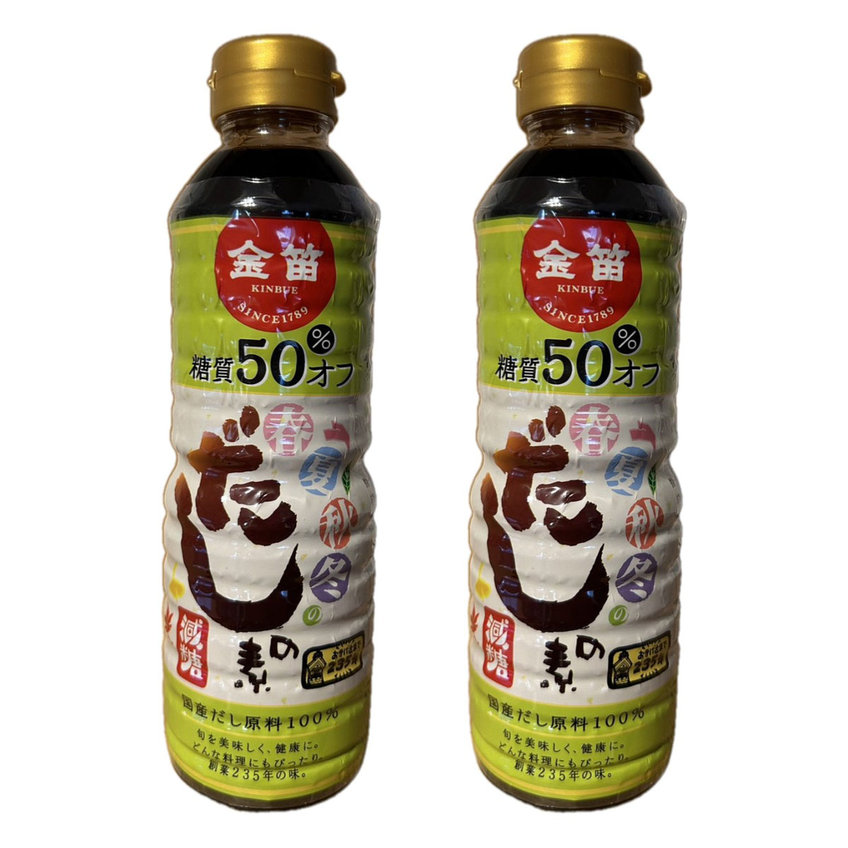 【商品特徴】30年以上のロングセラー「春夏秋冬のだしの素」の旨味そのまま糖質50％オフ(笛木醤油従来品比)。 本醸造「金笛醤油」をベースとして、鰹節、昆布、しいたけのだしを生かしたつゆです。 丸大豆、小麦、天日塩のみを原料とした、本醸造の「...