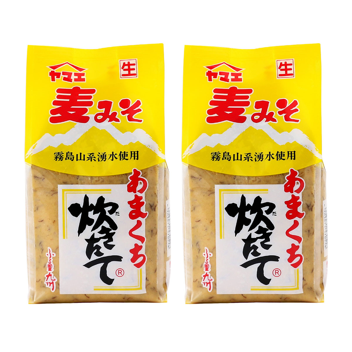 【商品特徴】南九州の嗜好にあわせた、甘口タイプの麦味噌です。 麹歩合が高く(20歩)、麦麹の香りが絶品です。 霧島山系の湧水を使用しています。 甘味料は使用せず、麦こうじをふんだんに使い、味噌本来のほどよい甘味を引き出した南九州向けの甘口の...