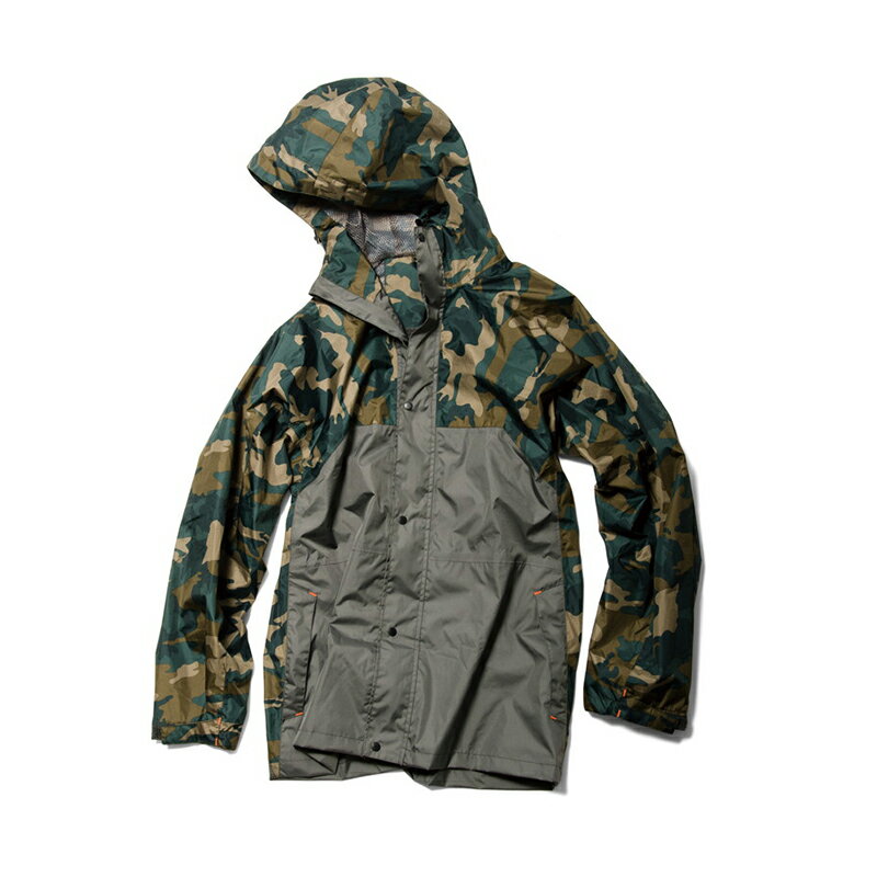 商品はご注文後2〜5営業日で発送いたします。 ※欠品等により遅れる場合は事前にご連絡いたします。高耐水・高透湿レインスーツ ロールアップフード 肩に縫い目がなく、水漏れを軽減するドルマンスリーブ加工 特殊な縫製により、脇が突っ張らない構造な...