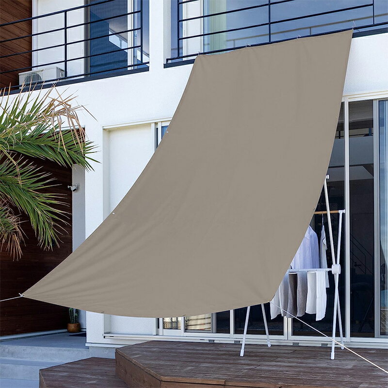 商品はご注文後2〜5営業日で発送いたします。 ※欠品等により遅れる場合は事前にご連絡いたします。紫外線をしっかり防ぎ、雨の降り込みを軽減します サイズ :約幅180cm×高さ400cm 付属品：取付けひも3m×2本(ブラウン)、自在金具2個...