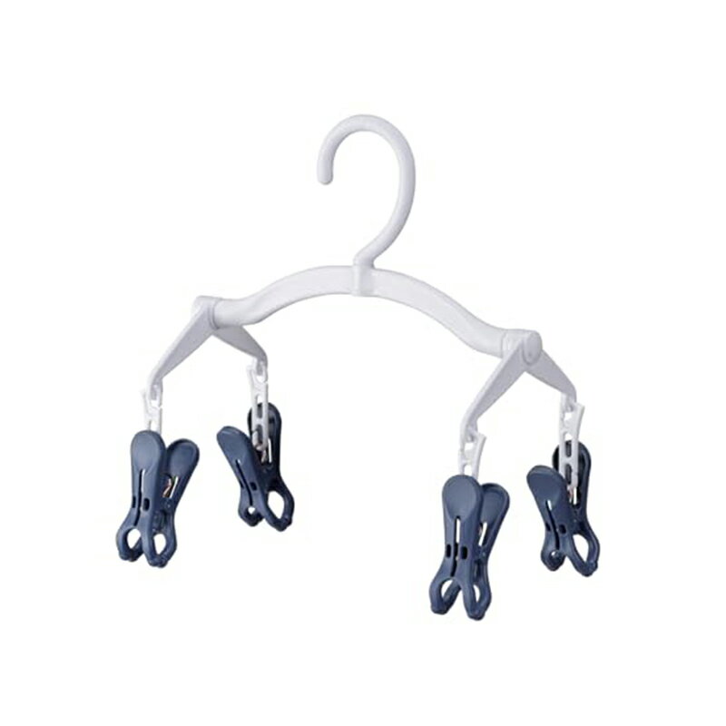 ウエスト部分を広げて干せるので、洗濯物が乾きやすくなります。 ピンチは指先がフィットするように、つまみ部分を広くして少しくぼませてあります。 先端がV字型に分かれているので、ジーンズ等の厚物を2点でしっかりおさえます。 スカートやスラックス...