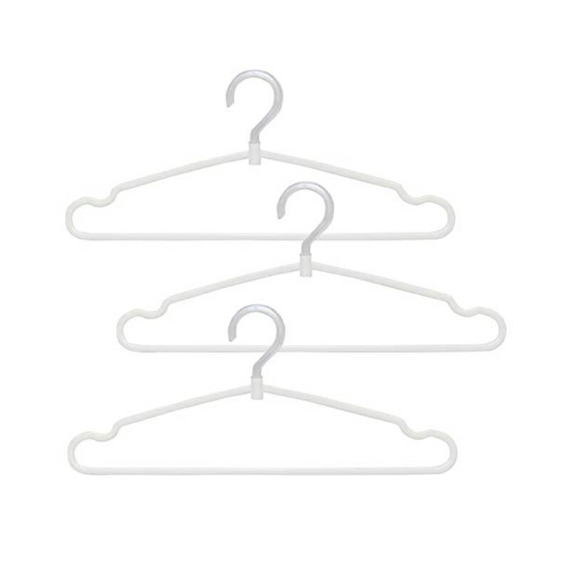 本体サイズ:約18.5×41×1cm(1本あたり) 素材・材質:(本体)ポリプロピレン、(フック)ポリカーボネート 原産国:ベトナム 商品写真は、 お使いのモニター設定、お部屋の照明等により実際の商品と色味が異なる場合がございます。