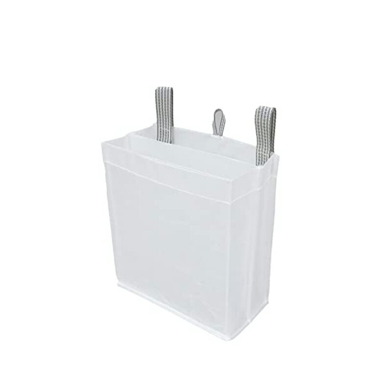 ●商品サイズ：22×10×25(高さ)cm ●洗濯機まわりに吊るせる収納 ●洗濯ネットをまとめて収納できます ●中身が分かりやすい半透明の生地 ●収納の目安：洗濯ネット【40×50cm】なら・・・・約6〜8枚 商品写真は、 お使いのモニター...