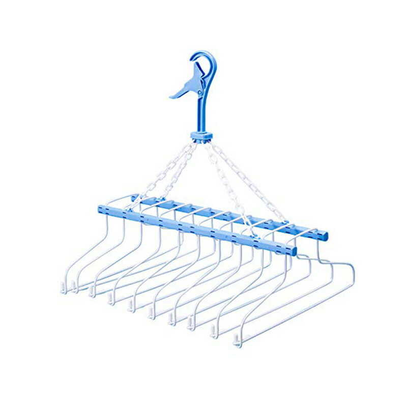 【サイズ】幅49×奥行36×高さ46cm 【重量】610g 【材質】ポリプロピレン・ポリエチレン被膜鉄線 【生産国】中国 襟元が型崩れせずキレイに干せるシャツハンガーバータイプです。 ハンガーの下部が外れるのでパンツなどの通し干しにも便利で...