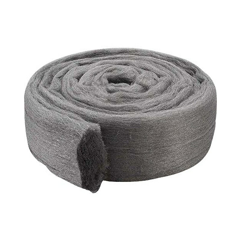 【特長】 ●特殊鋼を繊維状に加工したスチールウールです。 ●研磨、さび落としが簡単にできます。 ●手で簡単にカットできます。 【用途】 ●木工製品の下仕上げ。 ●真鍮・銅など各種金属の汚れ落とし磨き用。 【使用】 ●色:グレー ●縦(mm)...