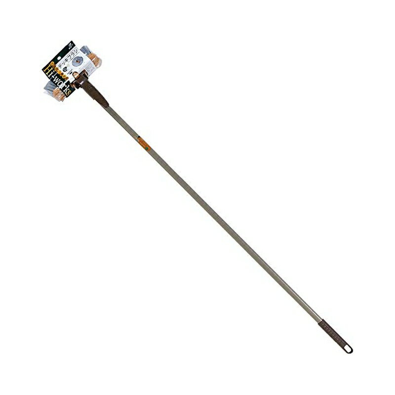 ブラシ幅:約20cm 柄の長さ:約126.5cm 本体重量:約78g ヘッド:ポリプロピレン ブラシ:PET 柄:樹脂被覆鋼管 原産国:中国 ブラシの向きを縦横自由に変えて狭いところもお掃除。 商品写真は、 お使いのモニター設定、お部屋の照...