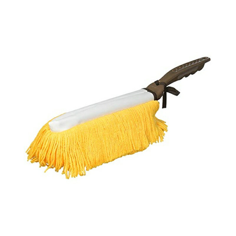 全長:約45cm 本体重量:約320g 柄:ポリプロピレン モップ糸:アクリル・レーヨン・ポリエステル 重量:約80g 原産国:中国 ●モップ糸には、ベトつかない良質着塵剤使用 ●よりが戻りにくい丈夫な特殊固定糸（フィクシー） ●ご家庭で洗...
