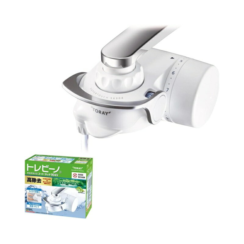 ●生産国:日本 ●サイズ:高さ77×幅104×奥行132mm / 本体重量:390g(満水時) ●素材・材質:ポリアセタール、ABS樹脂 ●付属カートリッジ:STC.VJ(スーパーシリーズ交換用カートリッジ・高除去タイプ) ●ろ材の種類:活...