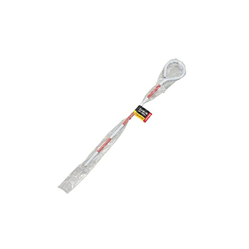 赤と白のハイコントラストでどんな距離からでもはっきり確認できる。 直径：6mm 長さ：300m 本体材質：スチール 製品重量：106g 商品写真は、 お使いのモニター設定、お部屋の照明等により実際の商品と色味が異なる場合がございます。