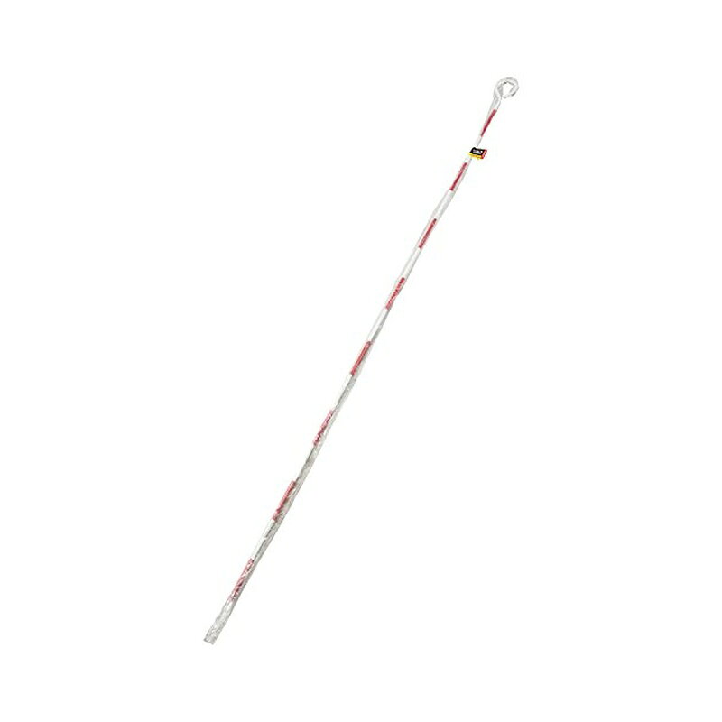 赤と白のハイコンストラストでどんな距離からもはっきり確認できます。 製品重量：677g 直径：φ8　 長さ：1500mm 赤白10cmピッチ 本体材質：スチール 商品写真は、 お使いのモニター設定、お部屋の照明等により実際の商品と色味が異な...