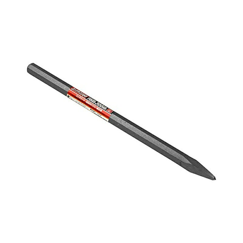 用途:コンクリート及びブロックのハツリ作業 全長:約300mm 軸径:約16mm 仕様:ニス仕上げ 材質:機械構造用炭素鋼 特殊熱処理加工により統一された品質を確保 【用途】 コンクリート及びブロックのハツリ作業 【特徴】 ・刃先は高周波熱...