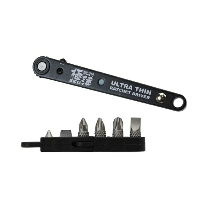付属ビット数:6本 ギア数:20山 ヘッド幅:14.3mm 仕様:早回し機能付・回転切替レバー付 付属ビット:(12mmビット):+No.1・+No.2・-6mm・(19mmビット):+No.1・+No.2・+No.3・-6mm クラス最薄...