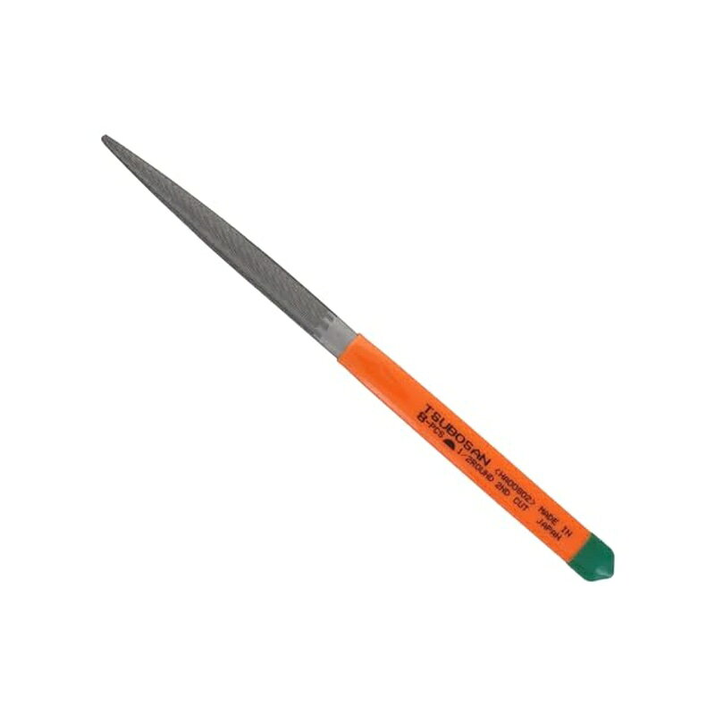 ヤスリ目数:20CUT/cm 形状:半丸 刃長:100mm 仕様:ソフトグリップ付 目種:複目 小細工加工の仕上げに最適 【用途】 一般金属加工用のヤスリ 【特徴】 ・鉄等の一般金属の切削加工に使用 商品写真は、 お使いのモニター設定、お部...