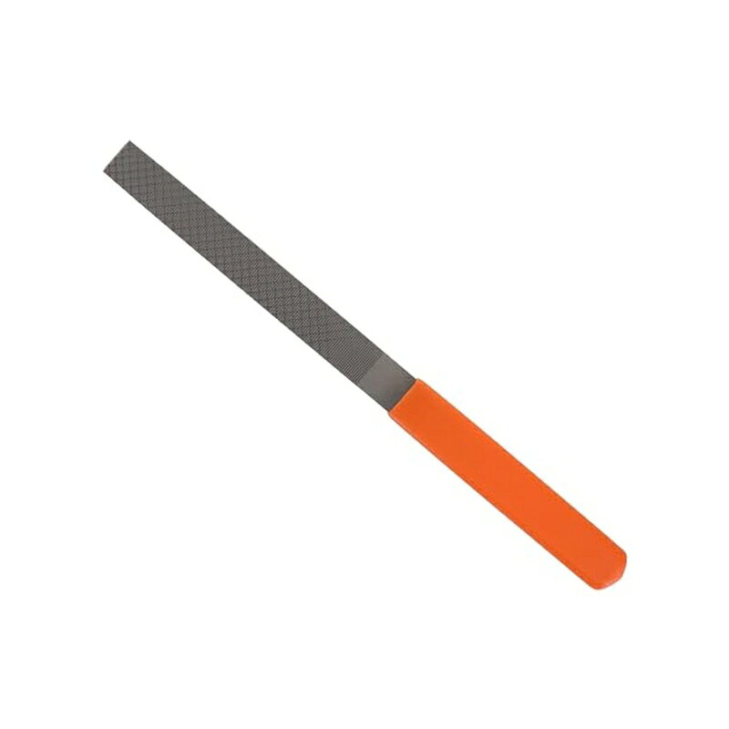 ヤスリ目数:13CUT/cm 仕様:ソフトグリップ付 形状:平 刃長:135mm 目種:トリカット 本体:SK材 柄部:樹脂グリップ ステンレス等の切削加工に最適 【用途】 ステンレス切削用のヤスリ 【特長】 ・ステンレス素材の切削加工に使...