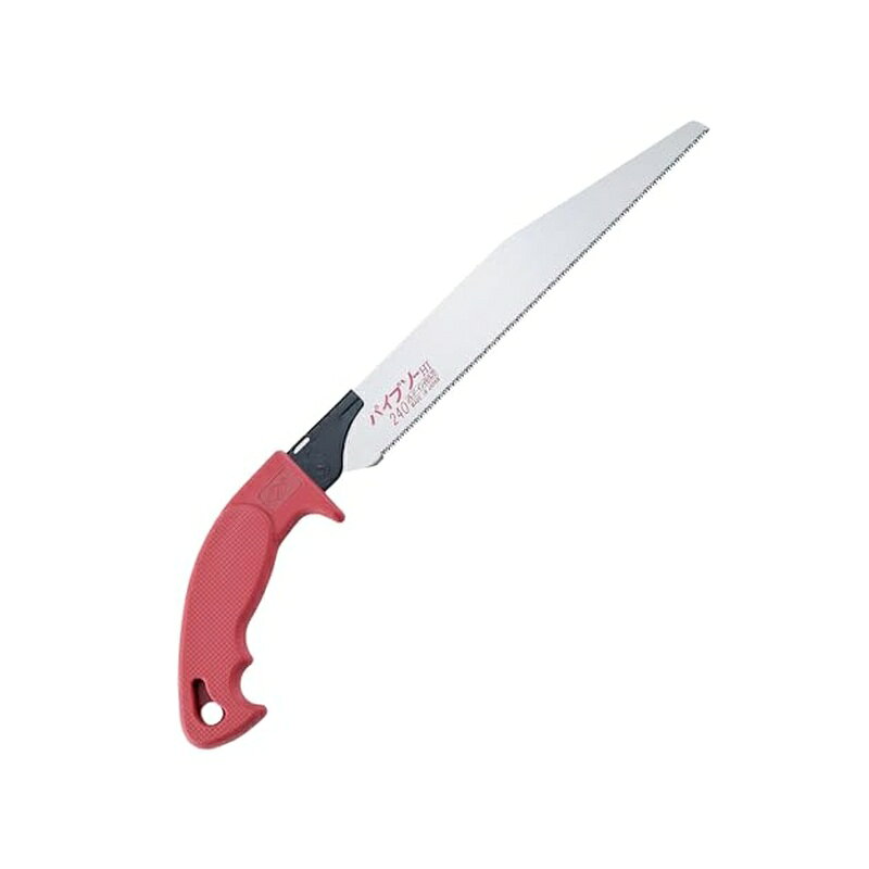 細枝の剪定作業に適したノコギリ。 枝の隙間に入りやすい先細形状。 サビにくく、ヤニや切り粉が付着しにくい。 仕様：刃渡り 225mm、板厚 0.60mm、ピッチ 1.50mm、切り幅 0.90mm。 その他：ハードインパルス処理。 商品写真...