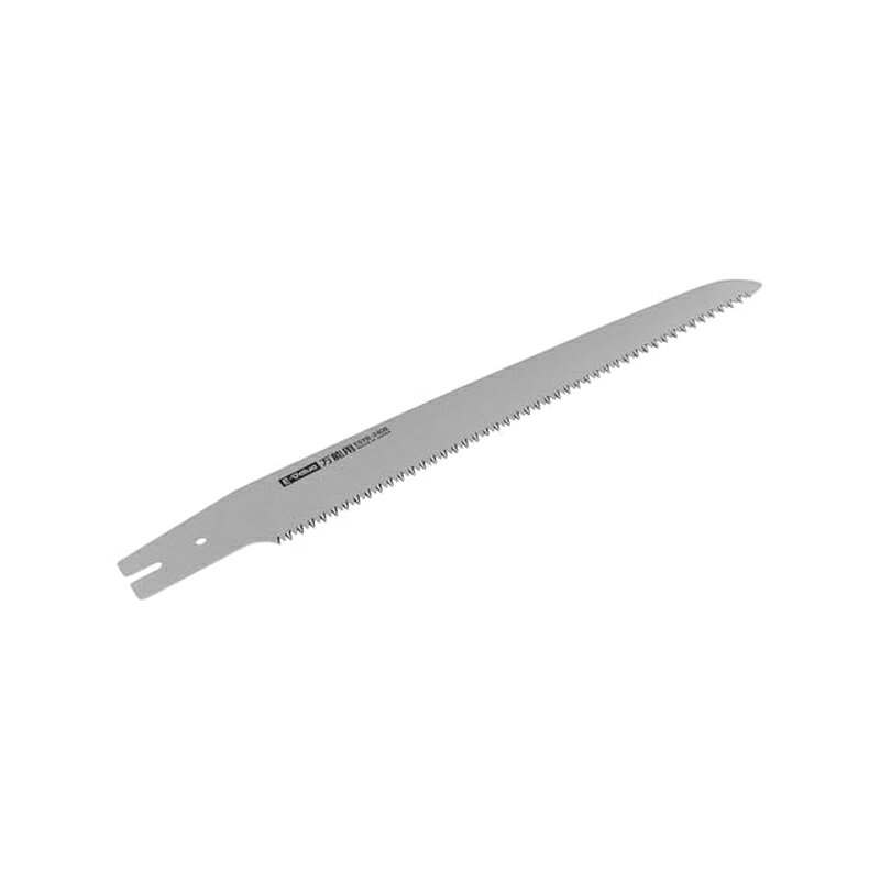 刃長:240mm 板厚:0.9mm 刃固定方法:ネジ式 刃部:無電解ニッケルメッキ・衝撃焼入れ 刃:SK-85 替刃式サヤ付鋸240用の専用替刃 【用途】 一般木材・コンパネなどの木材の切断作業 【特徴】 ・E-Value替刃式サヤ付鋸24...